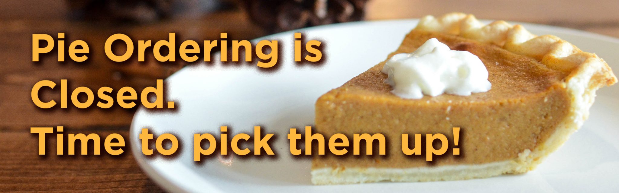 Pie pickup | Morrisville Food Co-op